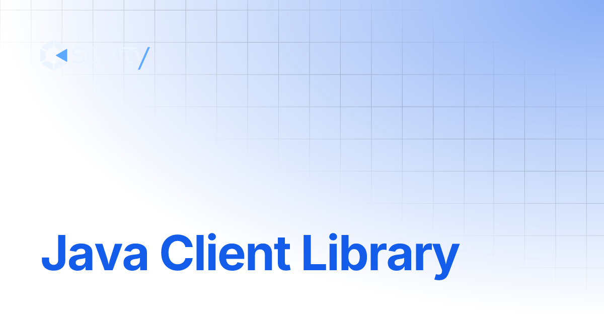 Java Client Library | Documentation